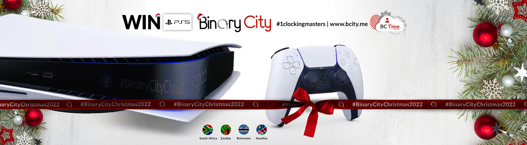 Win a Playstation 5 | Welcome to Binary City