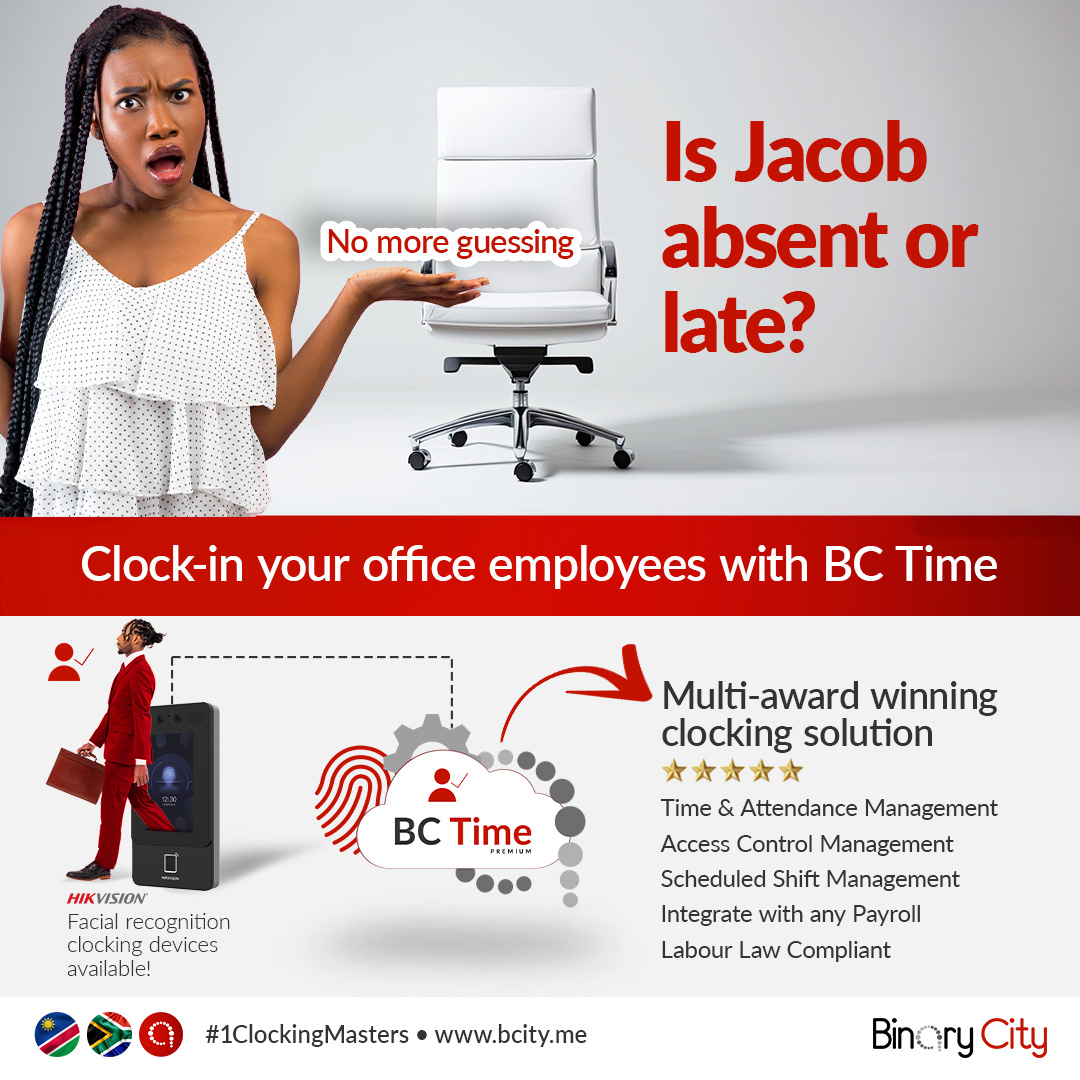 BC Time - Time and Attendance and Access Control business app