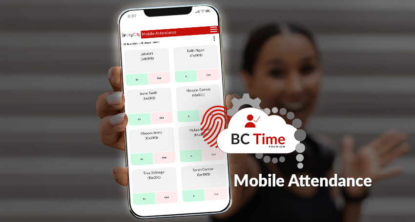 Setting up a mobile device on BC Time